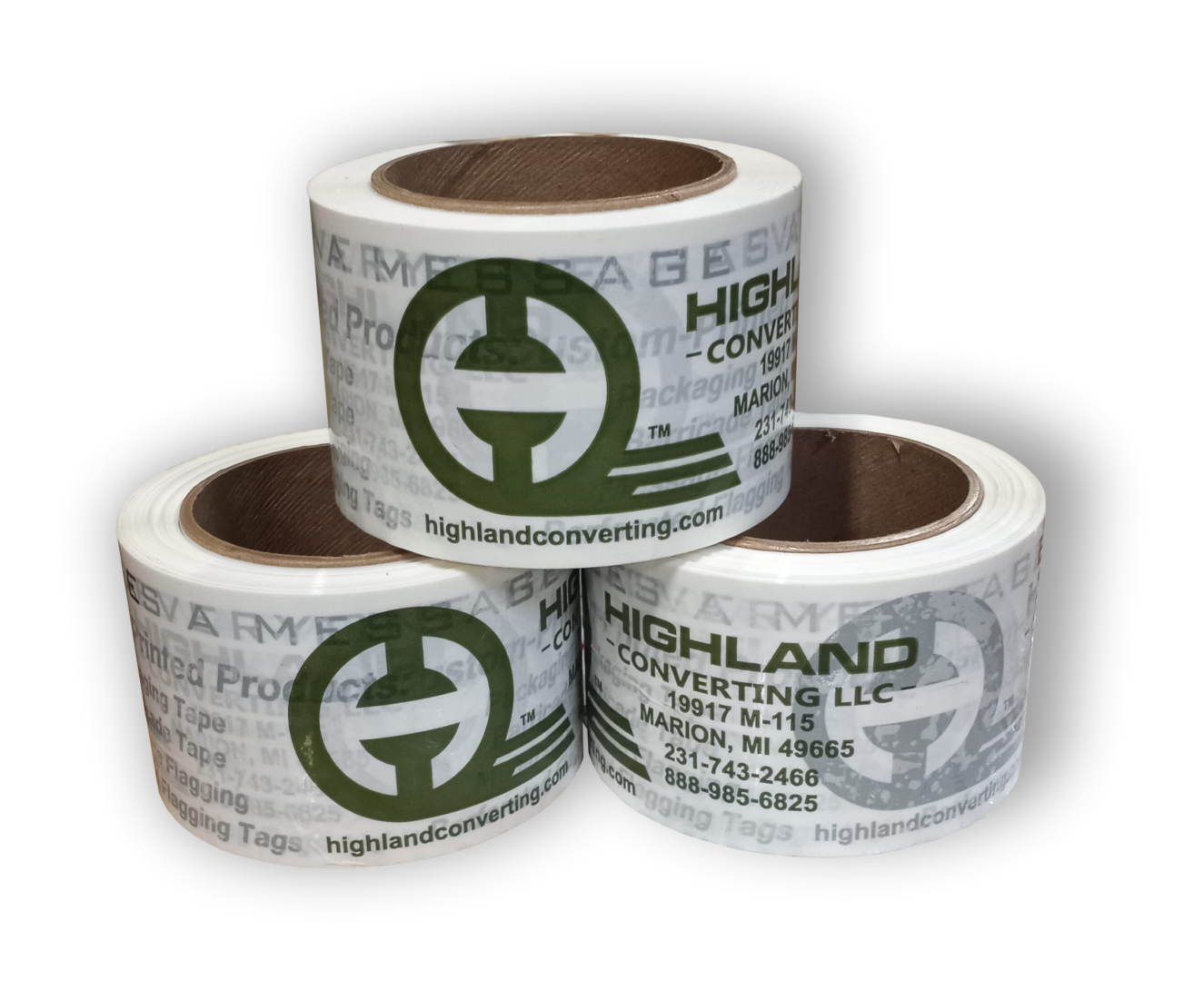 Custom Packaging Tape Highland Converting LLC