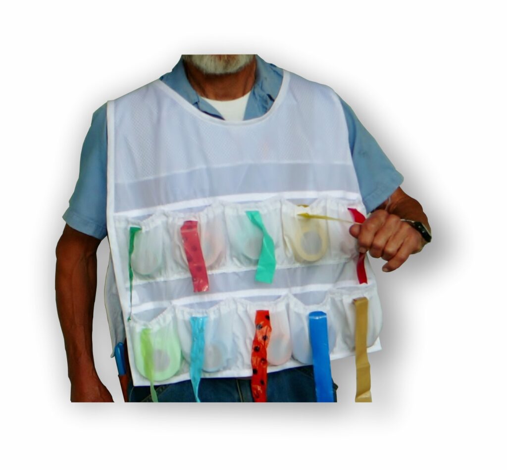 Tag Dispenser Vest - Highland Converting LLC