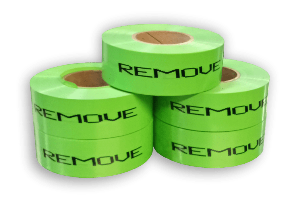 Custom Flagging Tape - Dot Matrix - Highland Converting LLC